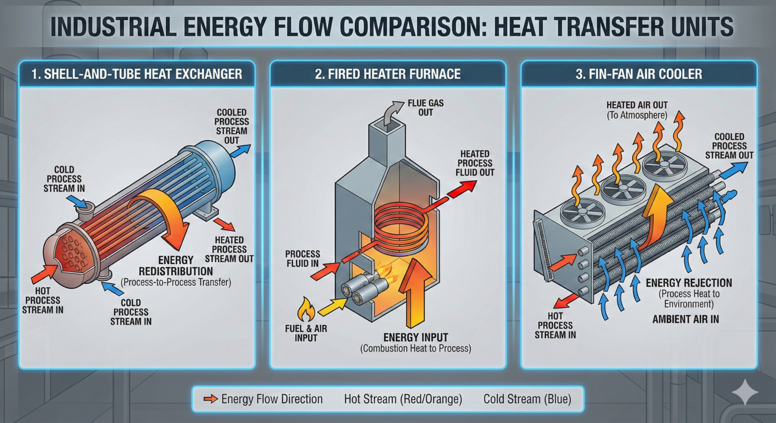Heat Exchanger vs Heater vs Cooler – Key Equipment Differences Explained